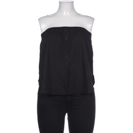 Ulla Popken Damen Bluse, schwarz, Gr. 44