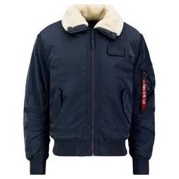 Bomberjacke Alpha Industries "Alpha Industries Men - Bomber Jackets B15-3 TT" Gr. XL, blau (rep.blau) Herren Jacken