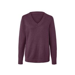 Tchibo Strickpullover - Dunkellila - Gr.: S