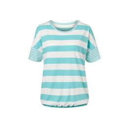 Tchibo Gestreiftes Blusenshirt - Weiss/Gestreift - Gr.: M