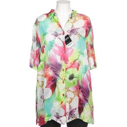 Selection by Ulla Popken Damen Bluse, mehrfarbig, Gr. 46