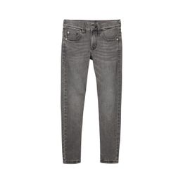 Tom Tailor Jungen Ryan Jeans mit recycelter Baumwolle, grau, Uni, Gr. 146