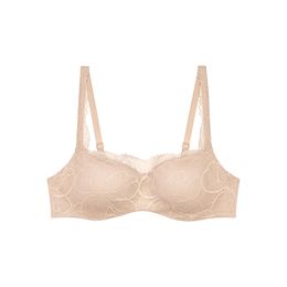 Triumph - Balconette-BH - Beige 090 - Body Make-up Illusion Lace - Unterwäsche für Frauen