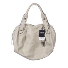 Abro Damen Handtasche, beige, Gr.