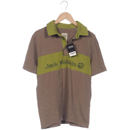 Jack Wolfskin Herren Poloshirt, braun, Gr. 52