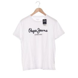 Pepe Jeans Herren T-Shirt, weiß, Gr. 52