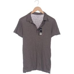 AllSaints All Saints Herren Poloshirt, grau, Gr. 46