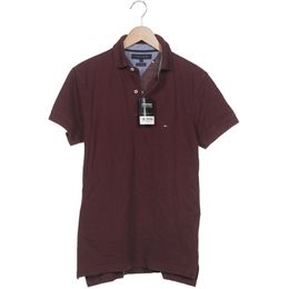 Tommy Hilfiger Herren Poloshirt, bordeaux, Gr. 46