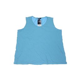 Ulla Popken Damen Top, blau, Gr. 50