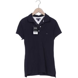 Tommy Hilfiger Damen Poloshirt, marineblau, Gr. 36