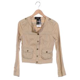 Mango Damen Jacke, beige, Gr. 36