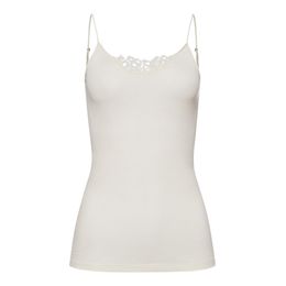 Hanro Top ' Woolen Silk ' female White size XS