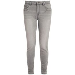 oxmo Jeans Damen Gr&ouml;&szlig;e 30 grau / grey denim / hellgrau / graumeliert