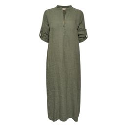 Cream Shirt Dress 'Bellis' female Green size L/XL