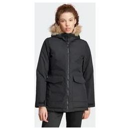 Outdoorjacke Adidas SPORTSWEAR "W PAVERIC PAR" Gr. M, schwarz Damen Jacken