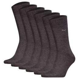 Puma Socken Herren Größe 47/49 grau / schwarzmeliert