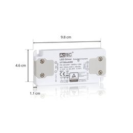 AcTEC Slim LED-Treiber CC 700mA, 6W