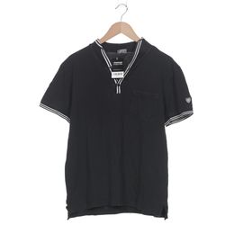 EA7 Emporio Armani Herren Poloshirt, schwarz, Gr. 56