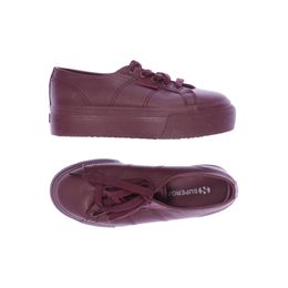 Superga Damen Sneakers, bordeaux, Gr. 36