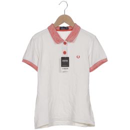 Fred Perry Damen Poloshirt, weiß, Gr. 42