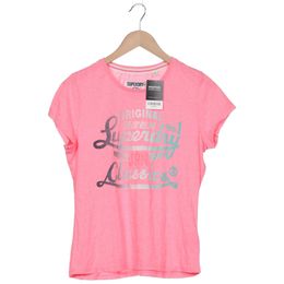 Superdry Damen T-Shirt, pink, Gr. 44