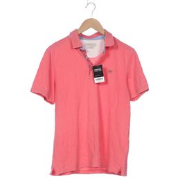 Bugatti Herren Poloshirt, pink, Gr. 48