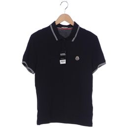 Moncler Herren Poloshirt, marineblau, Gr. 48