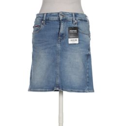 Tommy Jeans Damen Rock, blau, Gr. 27