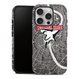 DeinDesign iPhone 16 Pro Handy Panzer Handyh&uuml;lle robuste Outdoor H&uuml;lle Schutzh&uuml;lle gl&auml;nzend K&ouml;lner Haie Ice Hockey Official Licensed Product Tough Case