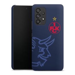 DeinDesign Galaxy A53 5G Handy Premium Case Smartphone Handyh&uuml;lle Schutzh&uuml;lle gl&auml;nzend 1. Fc Kaiserslautern Logo 1. Fck Premium Case