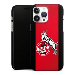 DeinDesign iPhone 14 Pro Max Handy Premium Case Smartphone Handyh&uuml;lle Schutzh&uuml;lle matt 1. Fc K&ouml;ln Billy Goat Hennes Official Licensed Product Premium Case