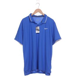 Nike Herren Poloshirt, blau, Gr. 56