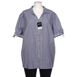 Ulla Popken Damen Bluse, blau, Gr. 50