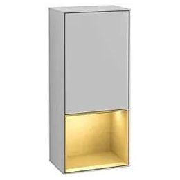 Villeroy & Boch Villeroy und Boch Finion Seitenschrank G550HFGJ 41,8cm, rechts, Emotion, Regal unten Gold matt, Light grey matt