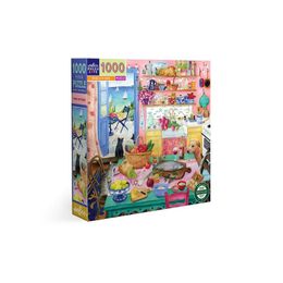 eeBoo Puzzle 1000 pcs - Pink Kitchen