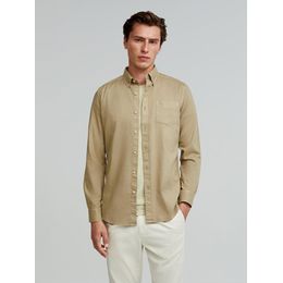 Scalpers Button Up Shirt 'New Forest' male Grey size 45