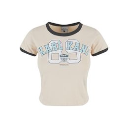 Karl Kani T-Shirt Damen Gr&ouml;&szlig;e XXL creme / hellblau / dunkelgr&uuml;n / wei&szlig;