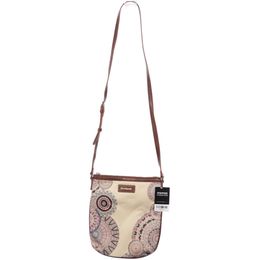 Desigual Damen Handtasche, beige, Gr.