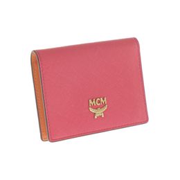 MCM Damen Portemonnaie, pink, Gr.