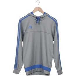 Adidas Herren Kapuzenpullover, grau, Gr. 46