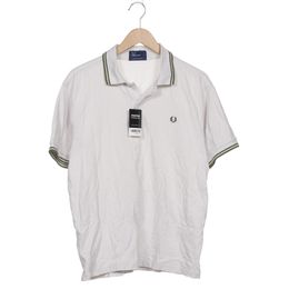 Fred Perry Herren Poloshirt, weiß, Gr. 52