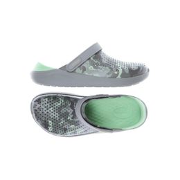 Crocs Damen Sandale, grau, Gr. 10