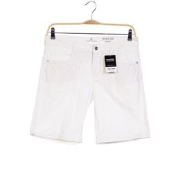 Tom Tailor Damen Shorts, weiß, Gr. 31