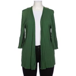 Ulla Popken Damen Strickjacke, grün, Gr. 42