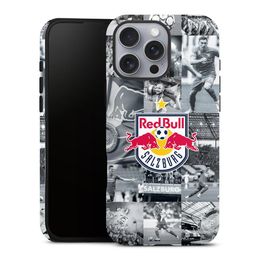 DeinDesign iPhone 16 Pro Max Handy Panzer Handyh&uuml;lle robuste Outdoor H&uuml;lle Schutzh&uuml;lle gl&auml;nzend Salzburg Red Bull Fc Red Bull Salzburg Tough Case