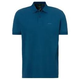 Poloshirt BOSS Green "Pio 1" Gr. M, blau (open blue494) Herren Shirts mit Polokragen