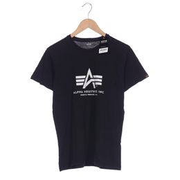 Alpha Industries Herren T-Shirt, schwarz, Gr. 48