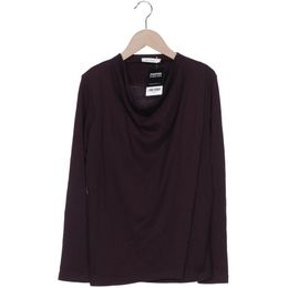 hessnatur Damen Sweatshirt, bordeaux, Gr. 36