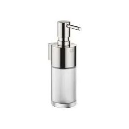 Dornbracht Spender 83435970-08 Wandmodell, Flasche aus Kristallglas, matt, Platin