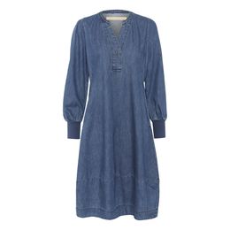 Culture Kleid Damen Gr&ouml;&szlig;e 38 blue denim Winterkleid